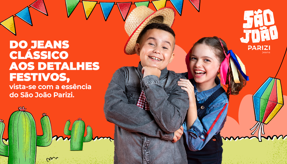 Parizi - Jeans atacado infanto juvenil